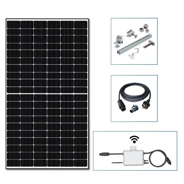 Campergold Solaranlage Solar Pv 380 Balkonkraftwerk Komplettset